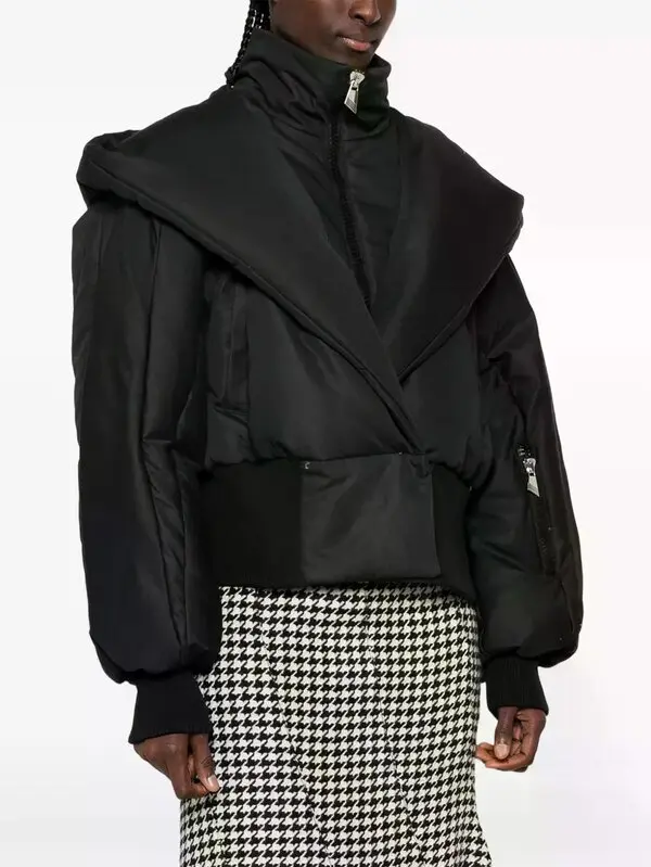 Attico High-collar Padded Jacket