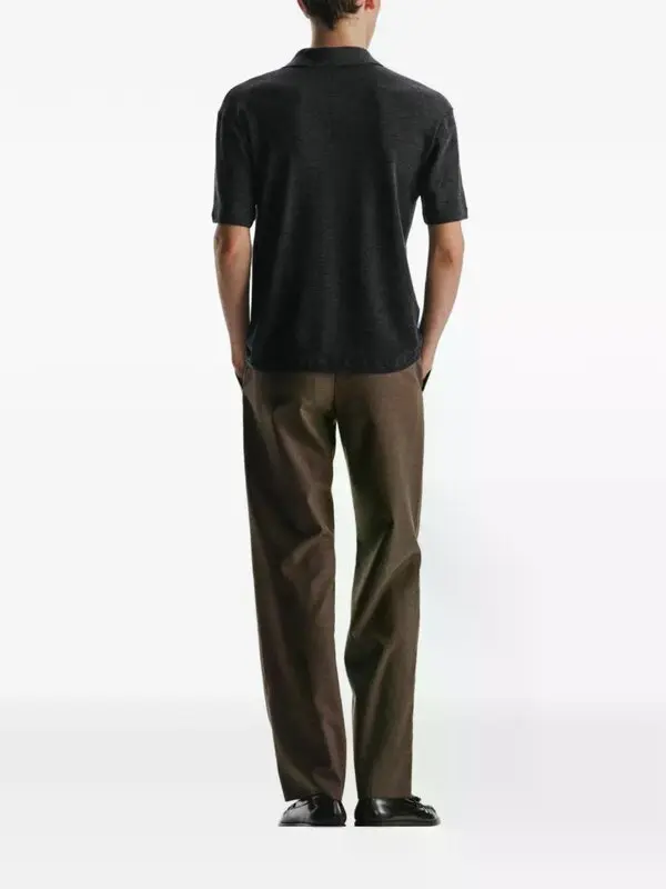 THE ROW Tami Pleated Wool Trousers