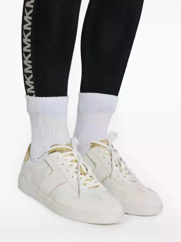 Michael Kors Jovie Leather Sneakers - White