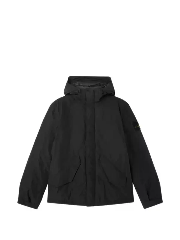 Stone Island Logo-patch Hooded Jacket