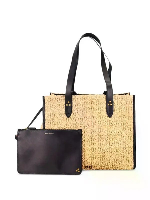 Jérôme Dreyfuss Medium Leon Woven Tote Bag