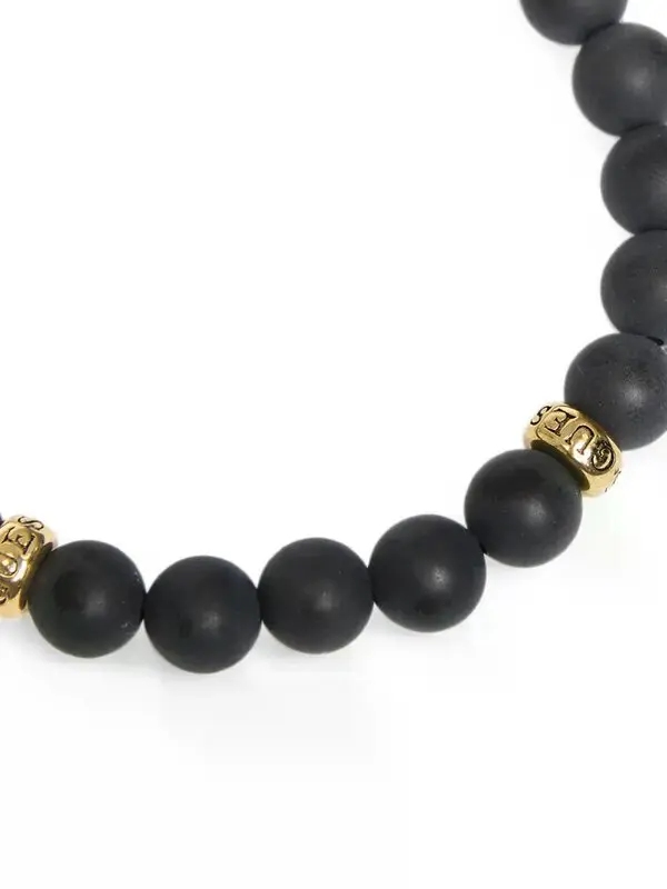 Guess Lion Head Beaded Bracelet