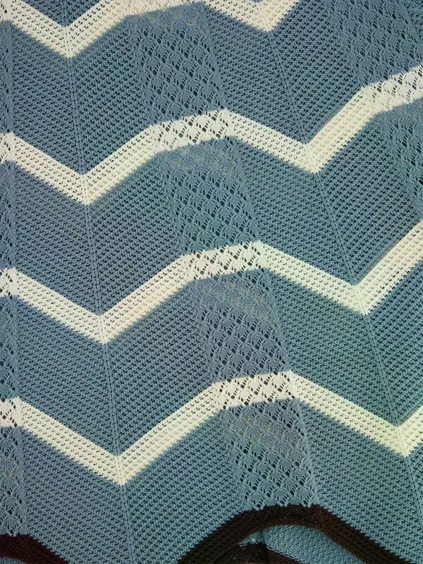 La DoubleJ Chevron Midi Skirt