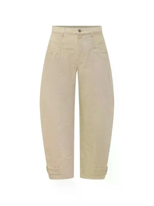 Isabel Marant Étoile Leja Panelled Trousers - Neutrals