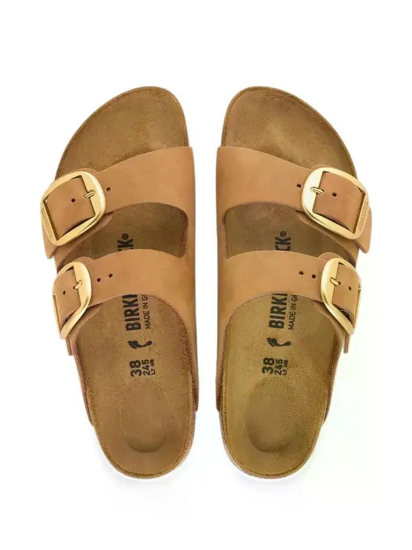 BIRKENSTOCK Arizona Big Buckle Sandals - Brown