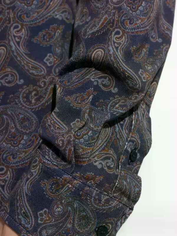 Etro Paisley-print Long-sleeve Shirt