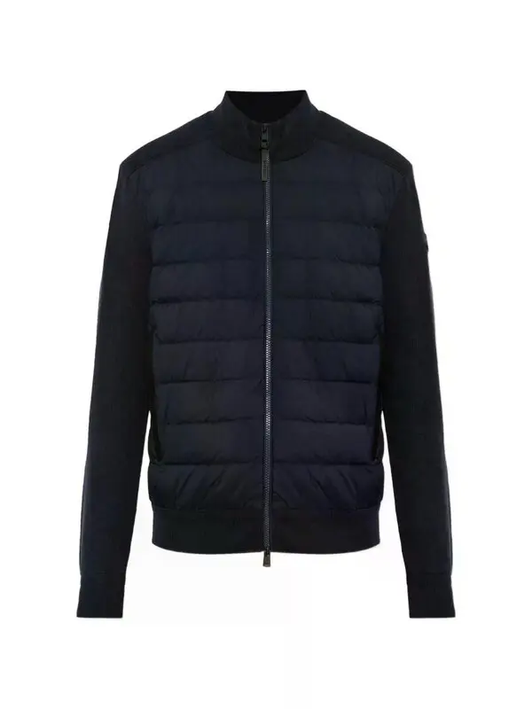 Moncler Quilted Panelled Sweater