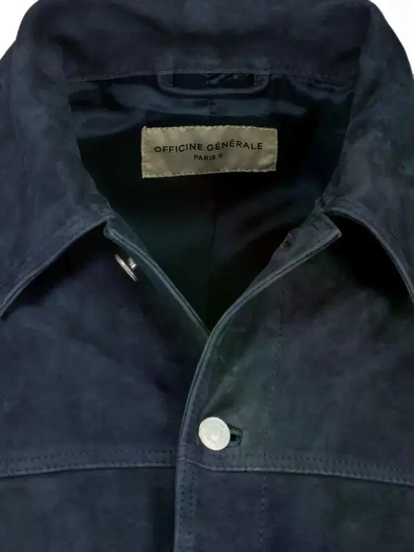 Officine Générale Loki Leather Jacket