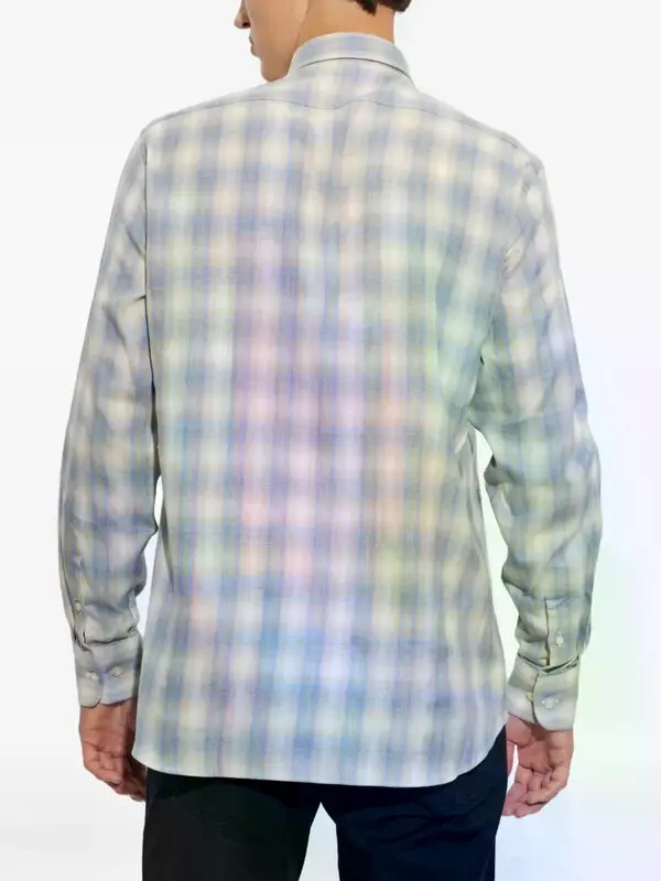 Paul & Shark Check-pattern Button-down Shirt