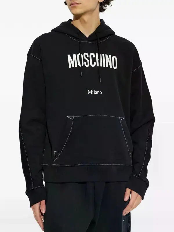 Moschino Print Hoodie