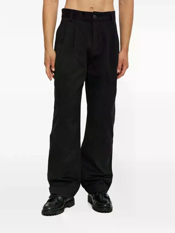 AGOLDE Pleated Straight-leg Trousers