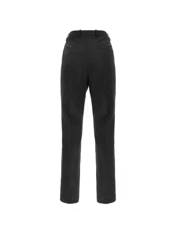 Hugo Pressed-crease Tailored Trousers - Black
