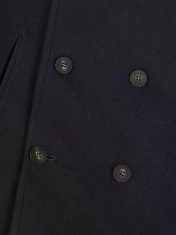 CAMPLIN Double-breasted Notch-lapel Peacoat