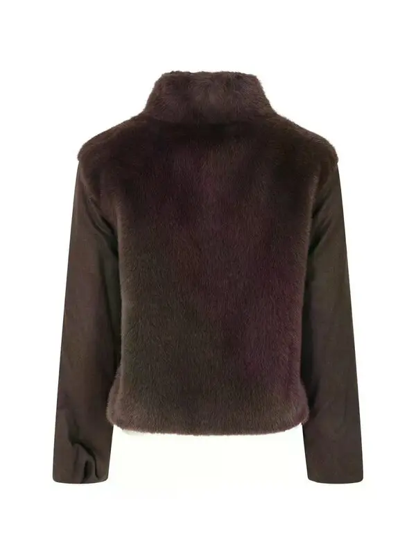 Herno Faux-fur Panelled Jacket