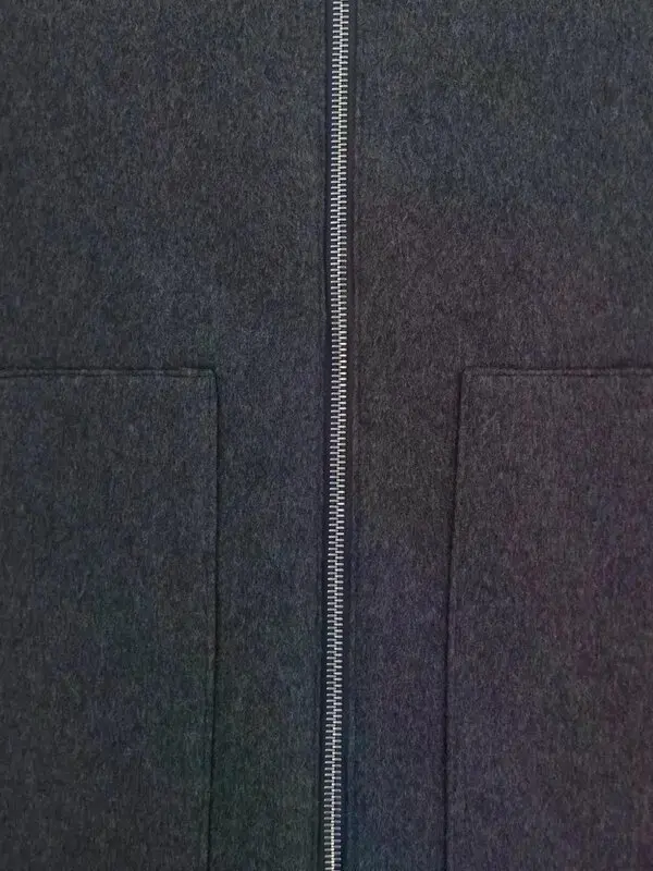LARDINI High-neck Zip-up Gilet