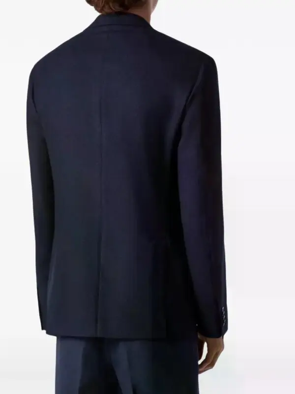 Corneliani Twill-weave Notched-lapels Blazer