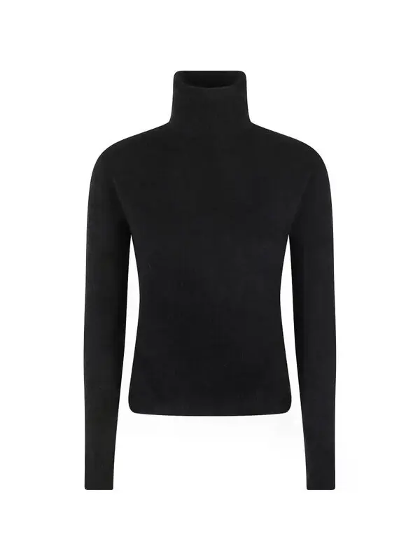 ROBERTO COLLINA Roll-neck Sweater - Black