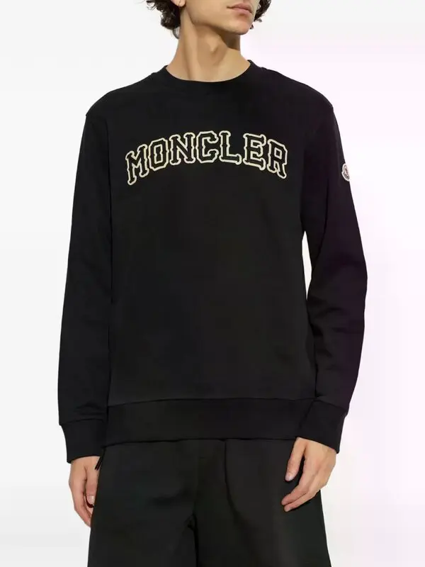 Moncler Embroidered Logo Sweatshirt