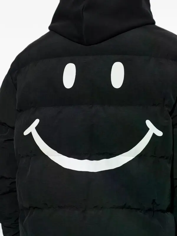 Moschino X Smiley Quilted Puffer Jacket