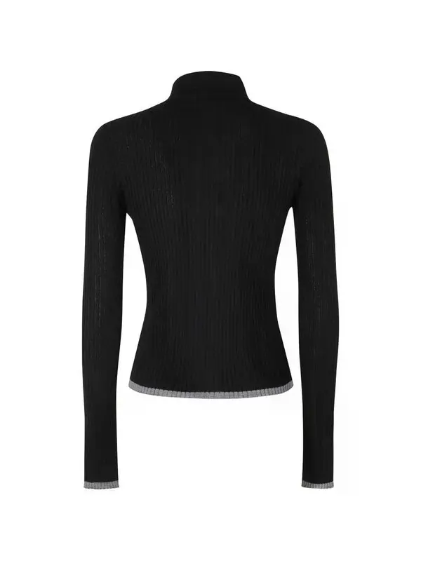 ROBERTO COLLINA Ribbed-knit Button-up Cardigan