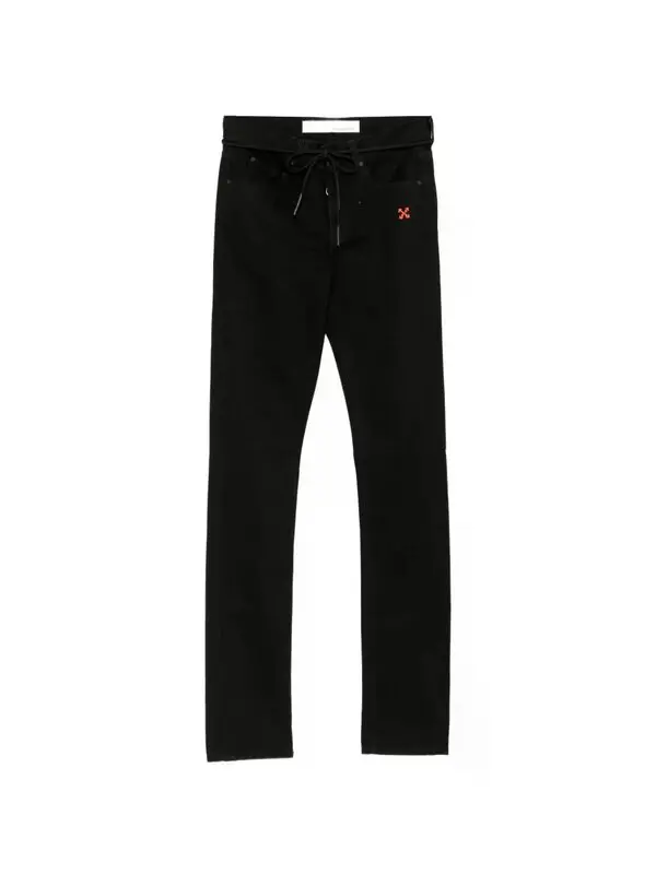 Off-White Diag Jeans - Black