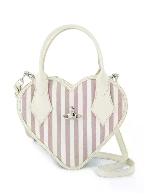 VIVIENNE WESTWOOD Josephine Heart Tote Bag - Neutrals
