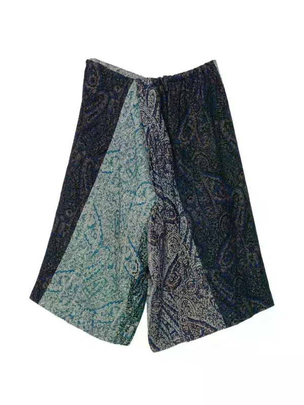 Y’s Patterned Crop Trousers