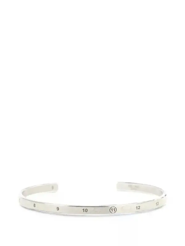 MAISON MARGIELA Numeric Logo-engraved Bracelet - Silver