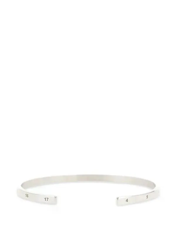 MAISON MARGIELA Numeric Logo Engraved Bracelet