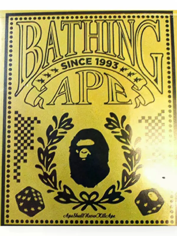 A BATHING APE Logo-print Playing Cards