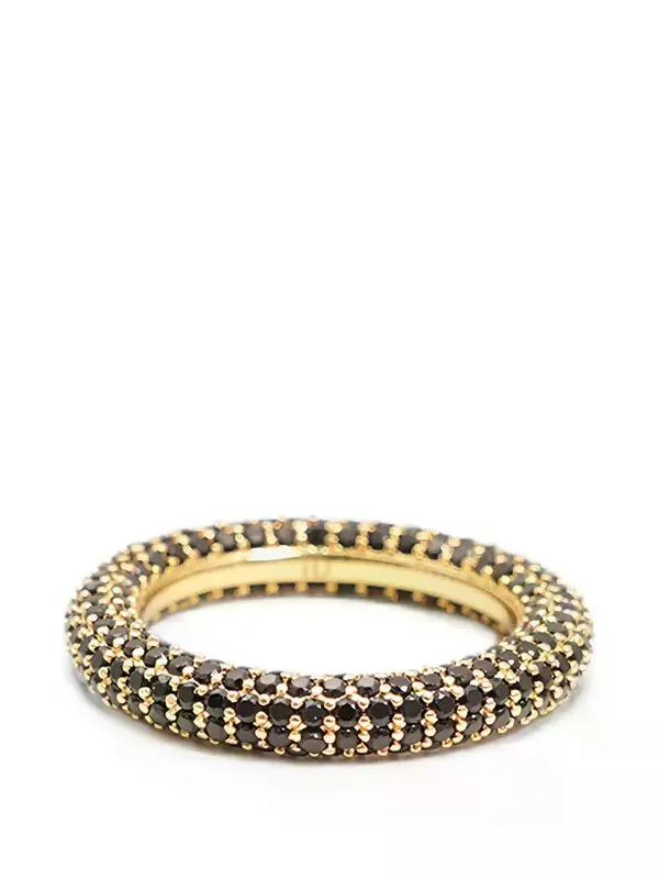 IZABEL DISPLAY Pavé-set Crystal-embellished Rings - Gold