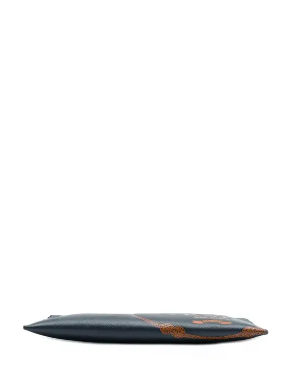 Prada Saffiano Leather Clutch Bag