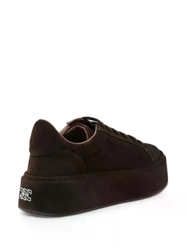 Casadei Suede Platform Sneakers