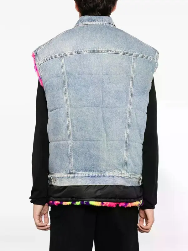Balenciaga Denim Padded Vest