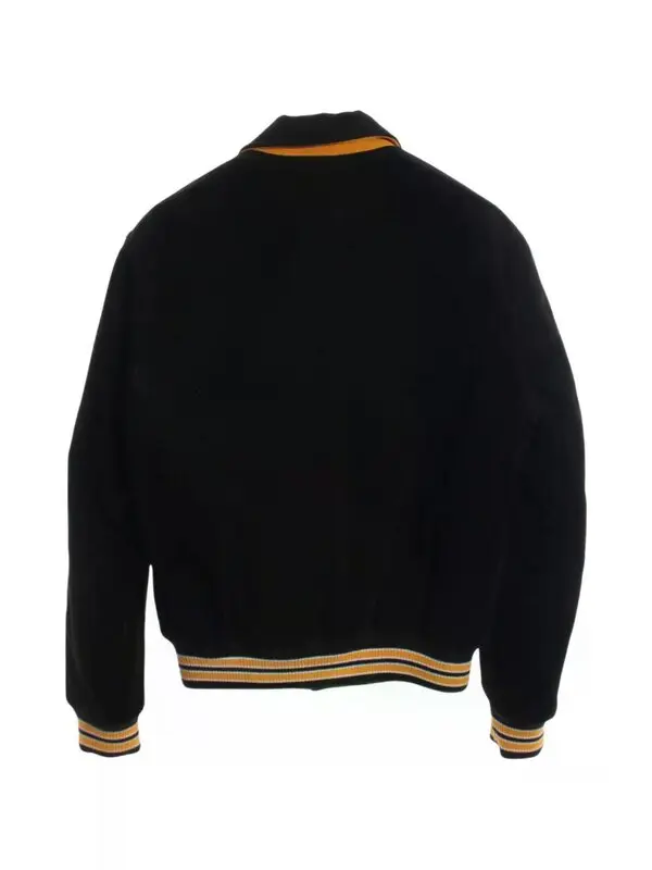 Saint Laurent Embroidered Long-sleeve Jacket