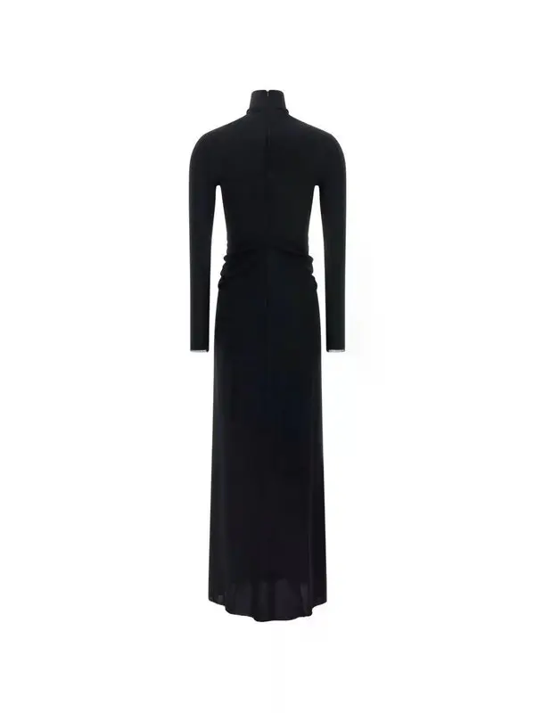 Fabiana Filippi High-neck Maxi Dress