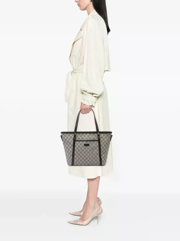 Gucci Gg Supreme Canvas Joy Convertible Tote Satchel
