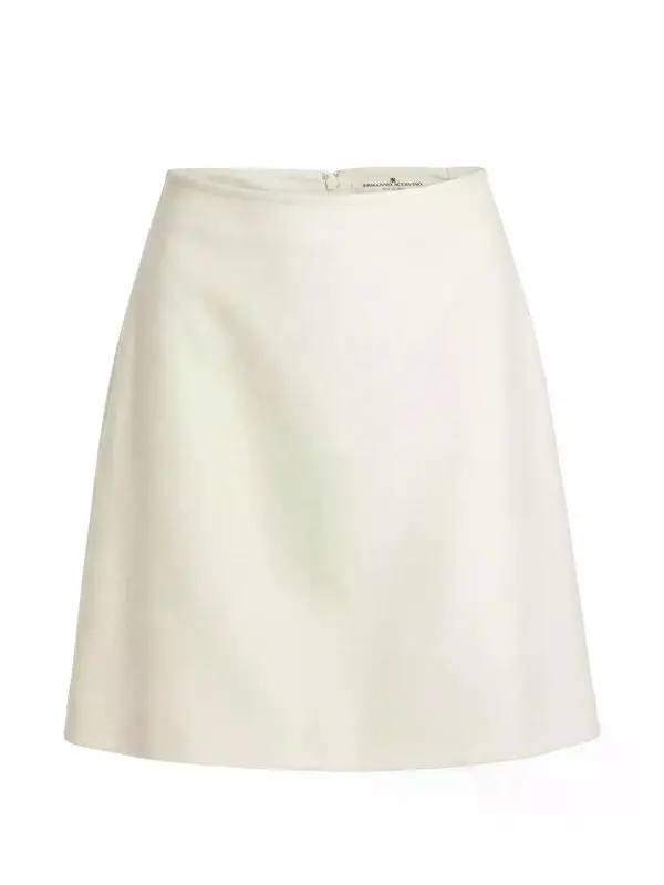 Ermanno Scervino A-line Wool Mini Skirt