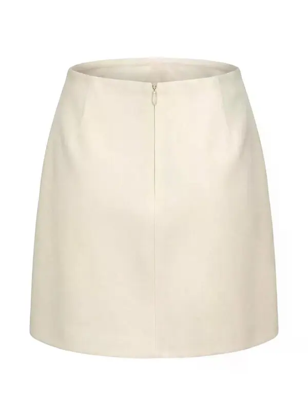 Ermanno Scervino A-line Wool Mini Skirt