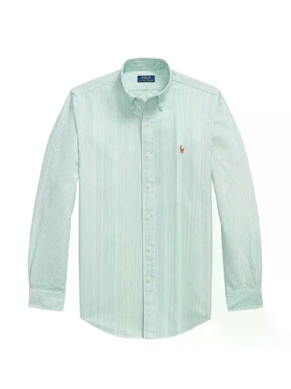 Polo Ralph Lauren Striped Oxford Shirt - Green