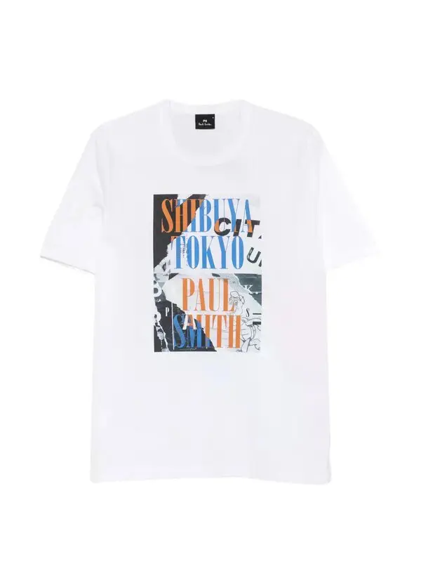 Paul Smith Graphic-print T-shirt - White