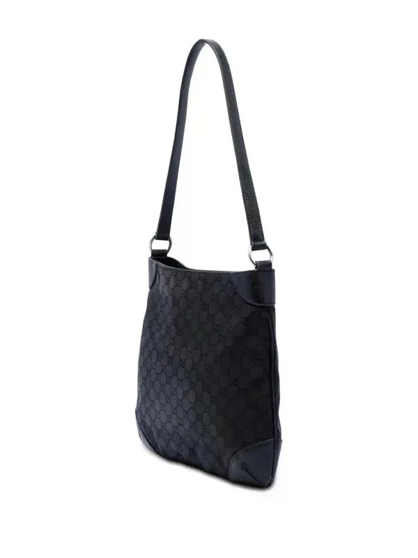 Gucci Gg Monogram Canvas Shoulder Bag