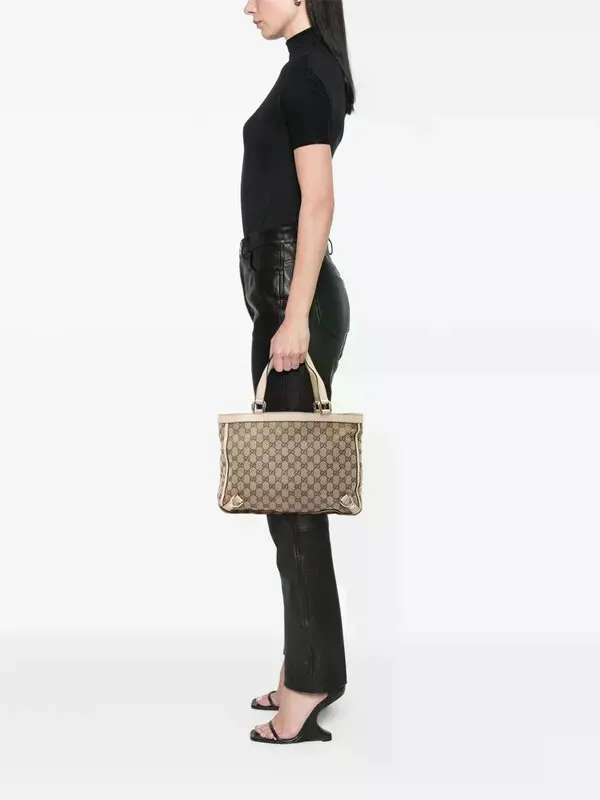 Gucci Gg Canvas Abbey D Ring Tote Bag
