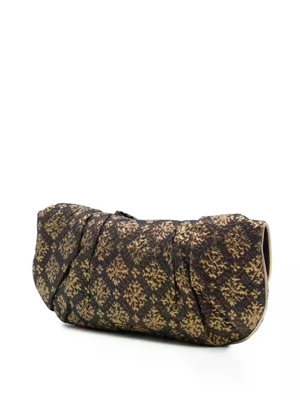 Miu Miu 2010-2026 Lurex Bow Clutch Bag