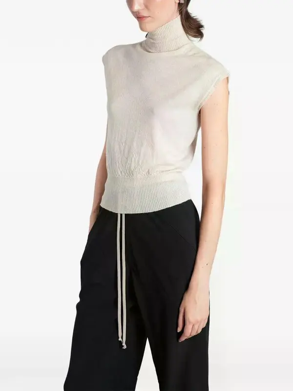 Rick Owens Ribbed Roll-neck Sweater