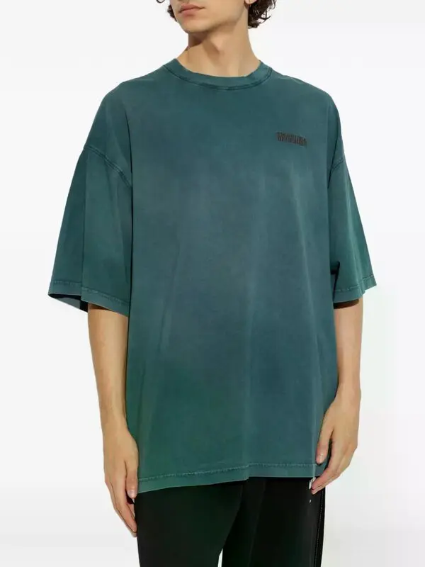 Moschino Embroidered-logo T-shirt