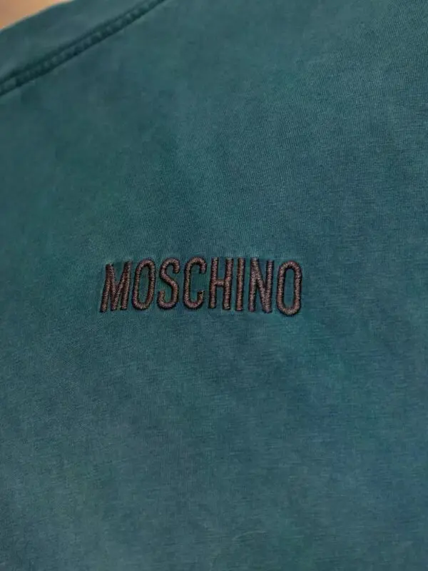 Moschino Embroidered-logo T-shirt