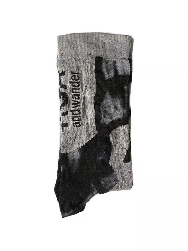 ROA Bones Q-skin Socks - Grey