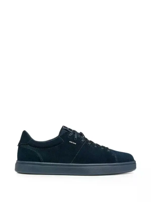 Geox Suede Lace-up Sneakers - Blue