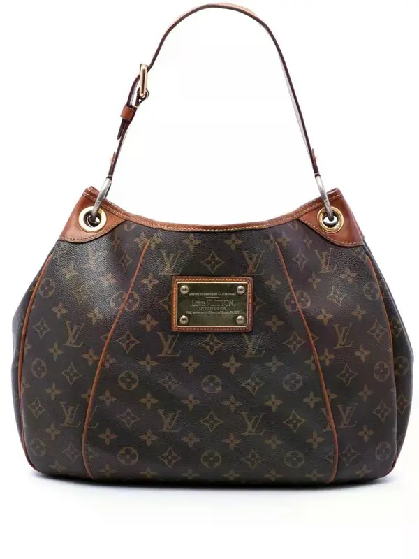 LOUIS VUITTON 2008 Monogram Galliera Pm Shoulder Bag - Brown